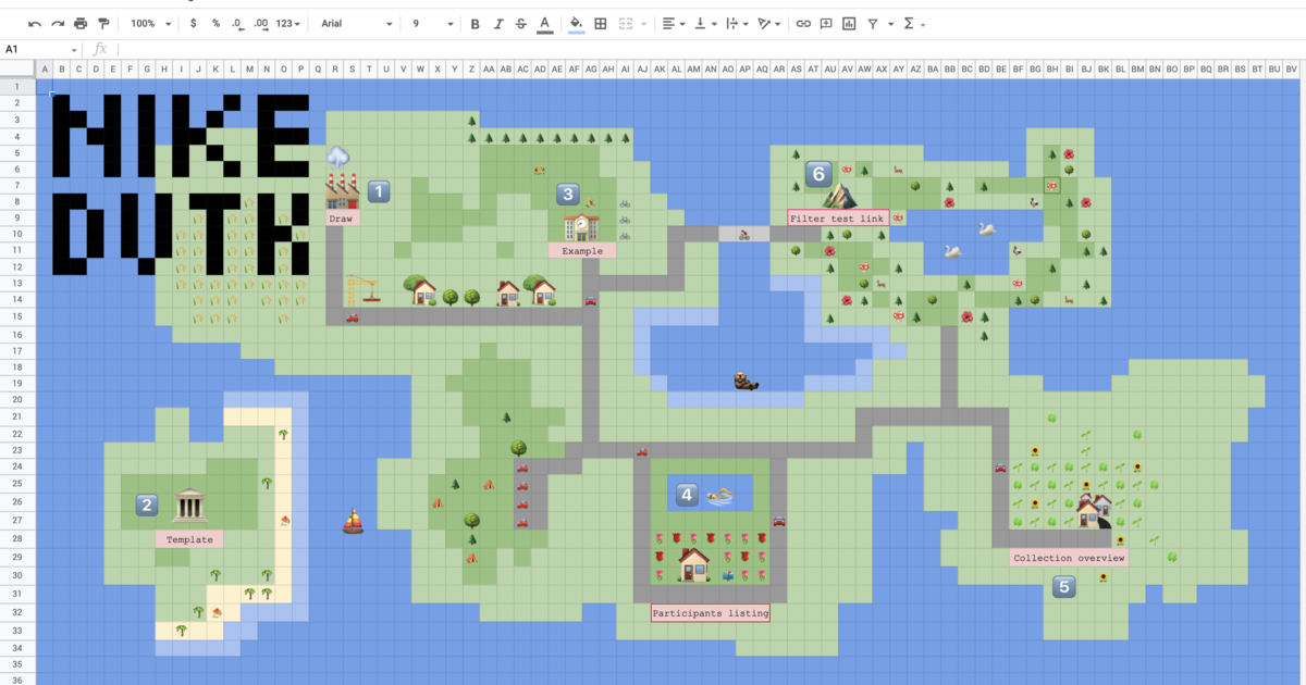 Nike Collaborative Filter | DVTK →↓↑←